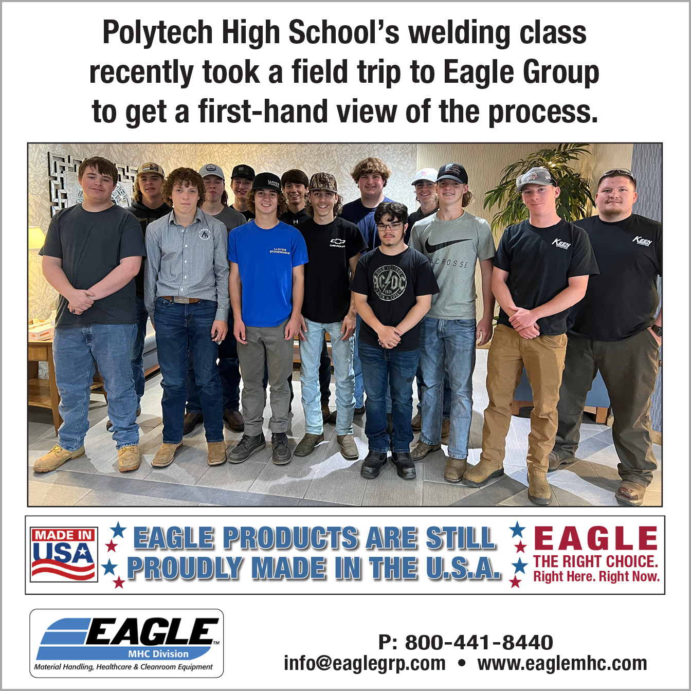 Company News – Eagle MHC Division